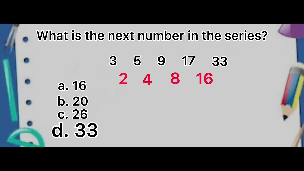 Part 1. number series - YouTube