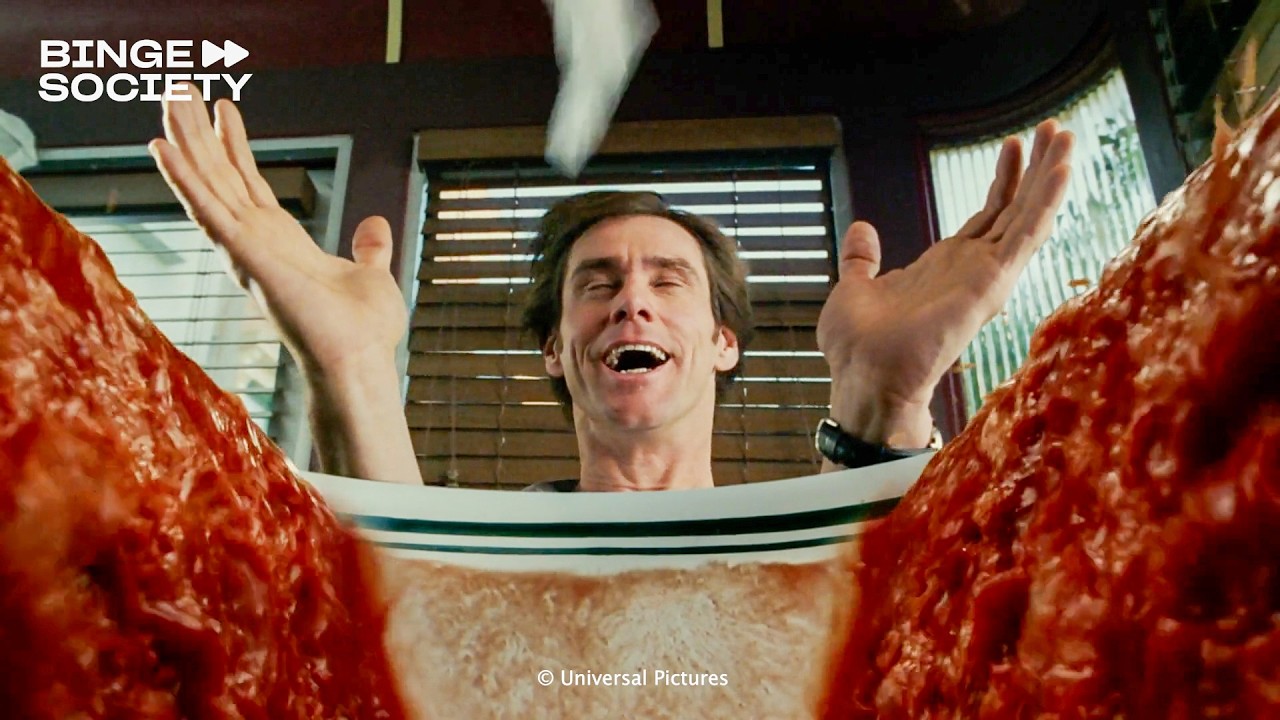 Bruce Almighty (2003): Parting The Red Soup Full Scene - YouTube