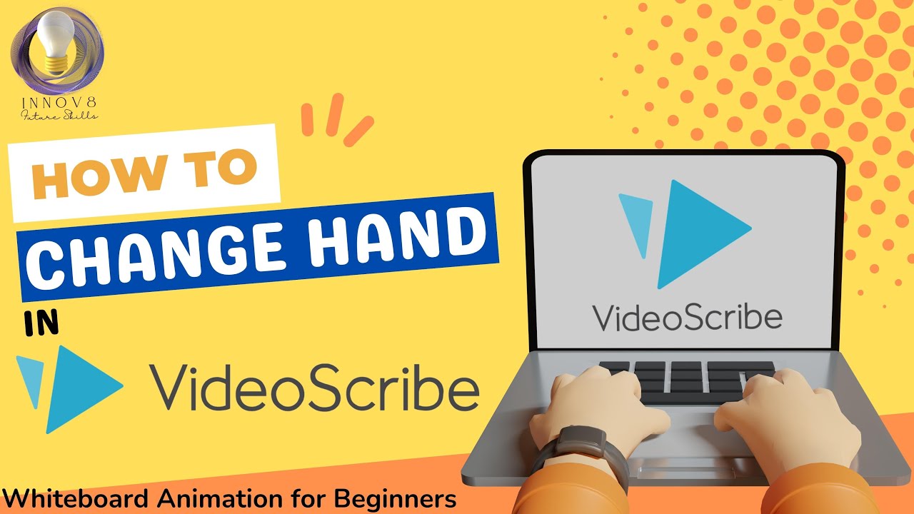 How to change Hand in Video Scribe | English - YouTube