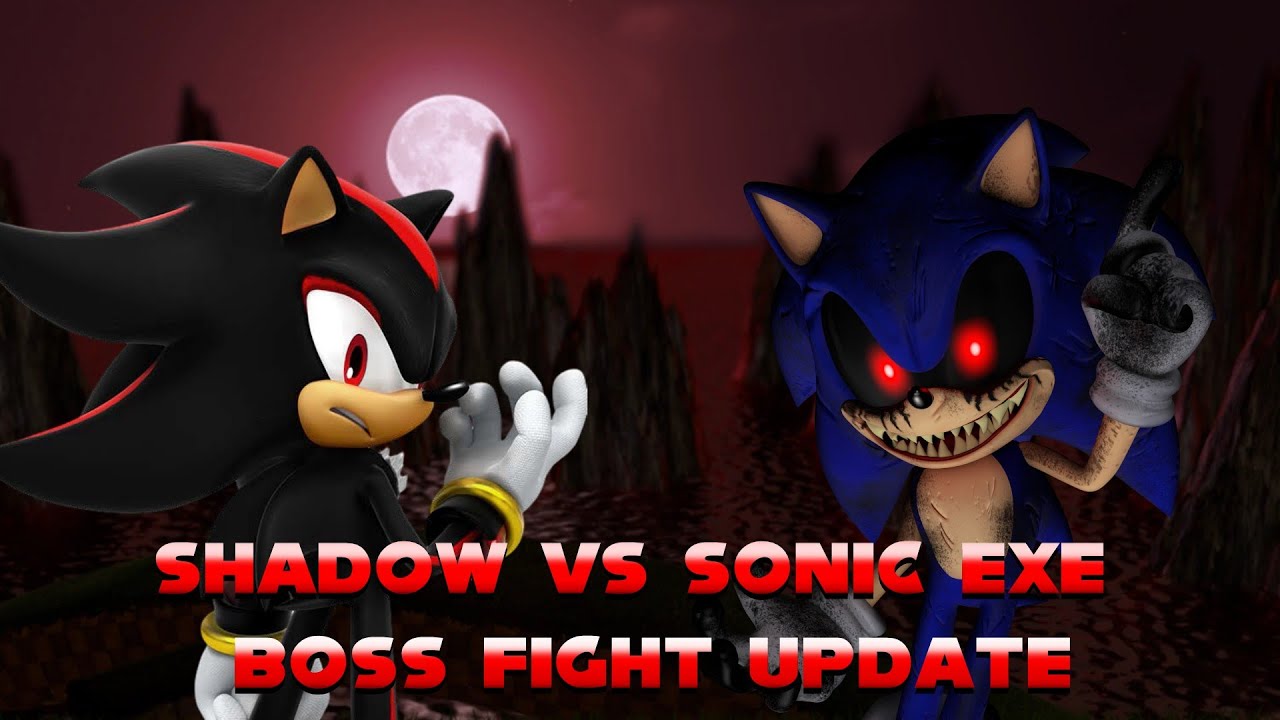 Shadow vs Sonic exe boss fight UPDATE - STH The Hell Encounter - DOOM ...