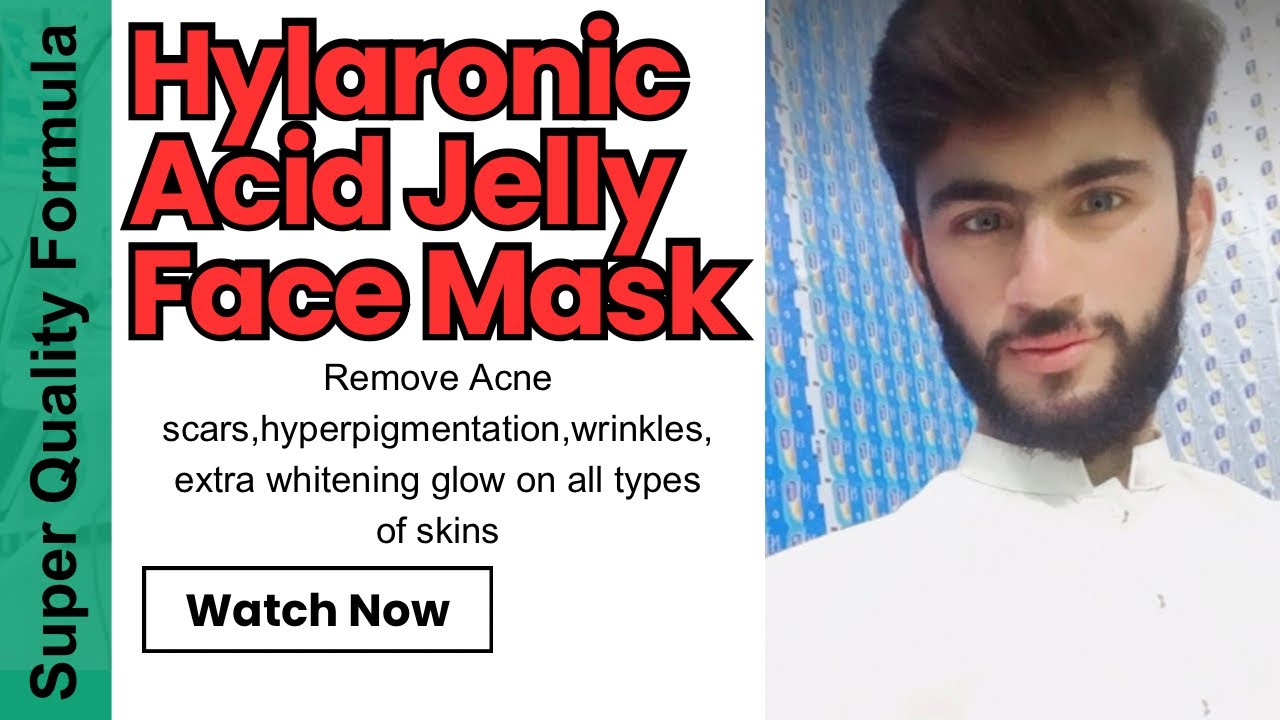 How To Make Jelly Face Mask For Wrinkles,acne Scar,hyperpigmentation ...