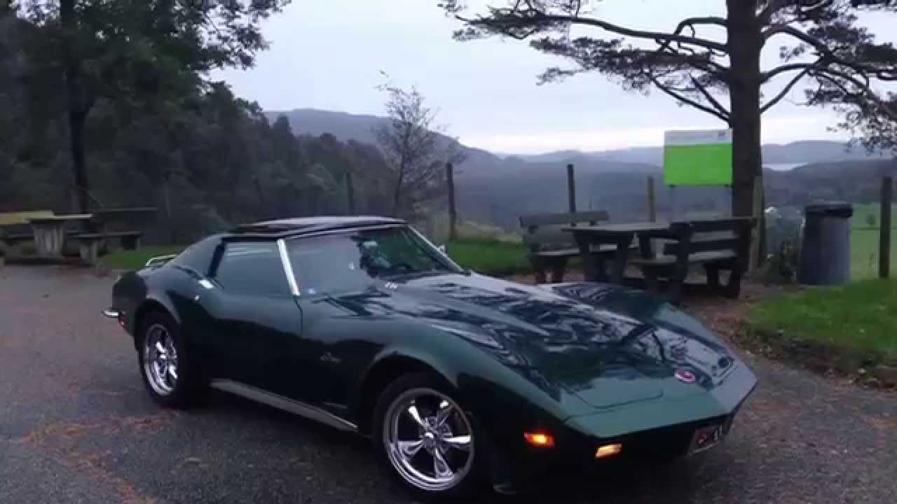 1973 corvette resto mod - YouTube