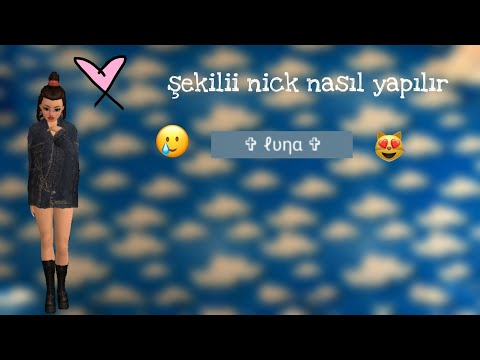 şekilli nick yapımı 😻