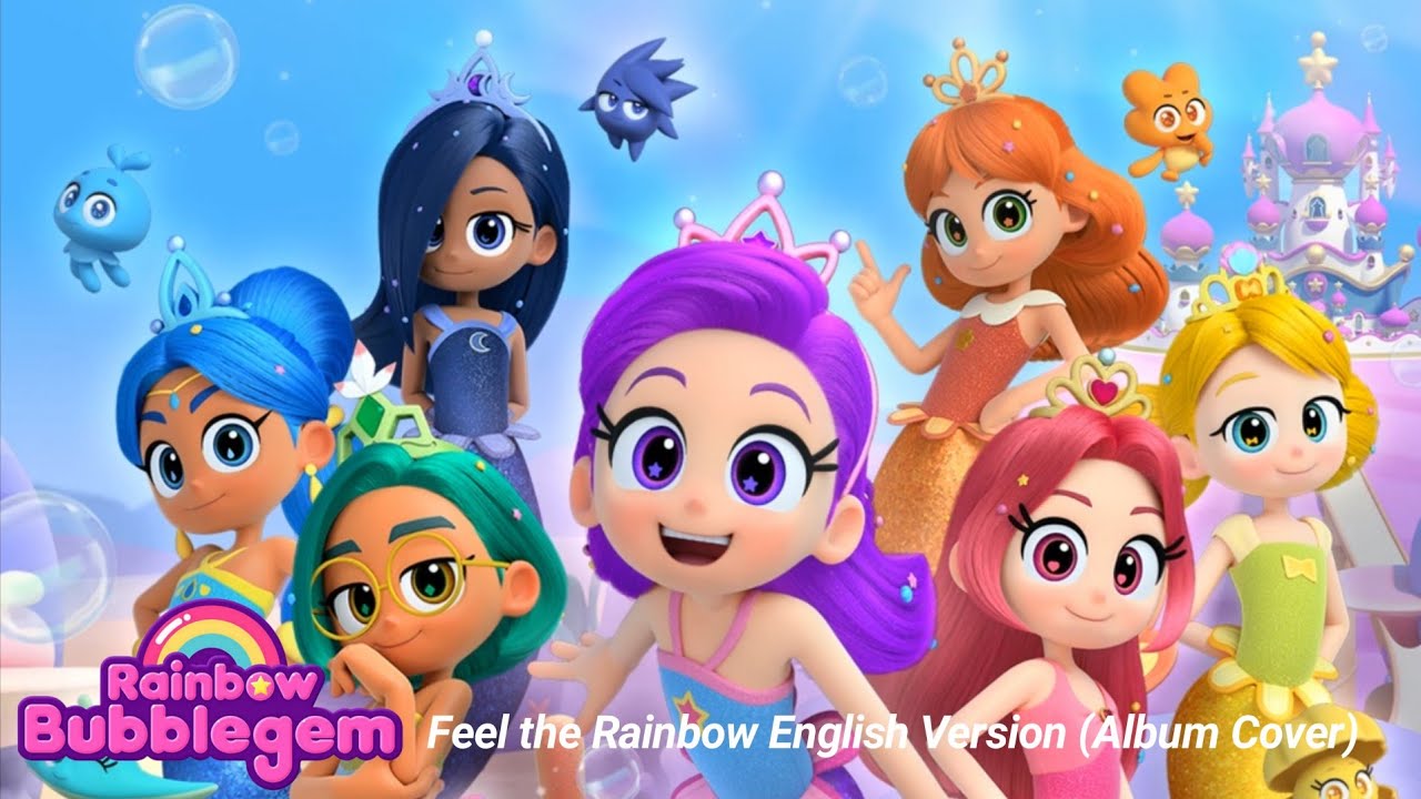 Feel the Rainbow - Rainbow Bubblegem English Version (Album Cover) - YouTube