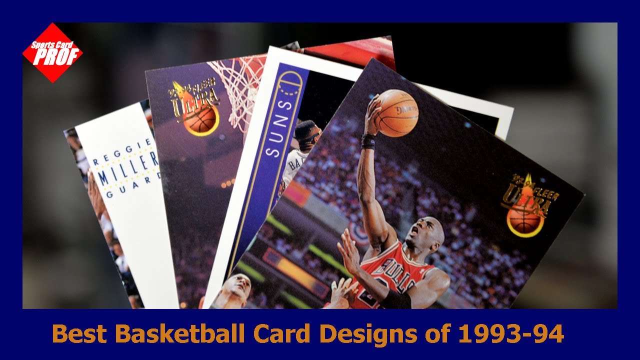 Best Basketball Card Designs of 1993-94 - YouTube