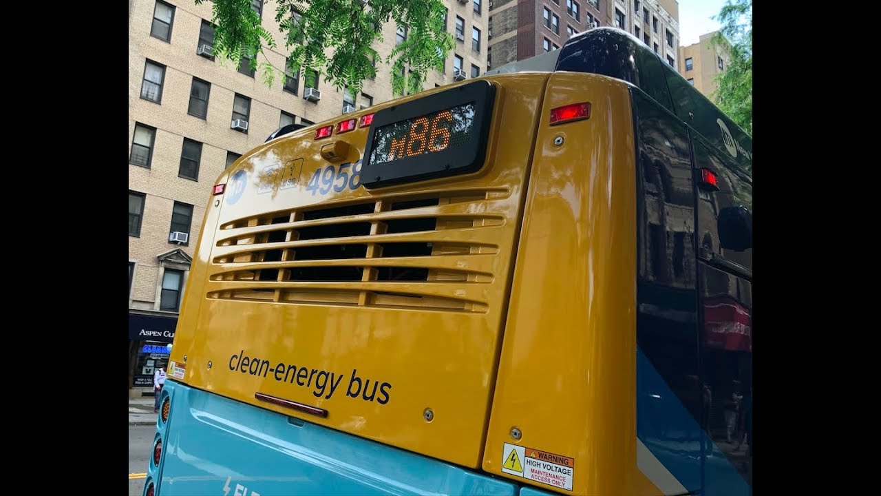 MTA: On Board 2020 New Flyer XE60 Articulated Electric #4958 On The M86 ...