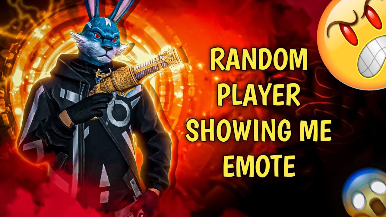 Omg! In Training Random Player Show Me Emote 😠 What Happen Next 😱 - YouTube