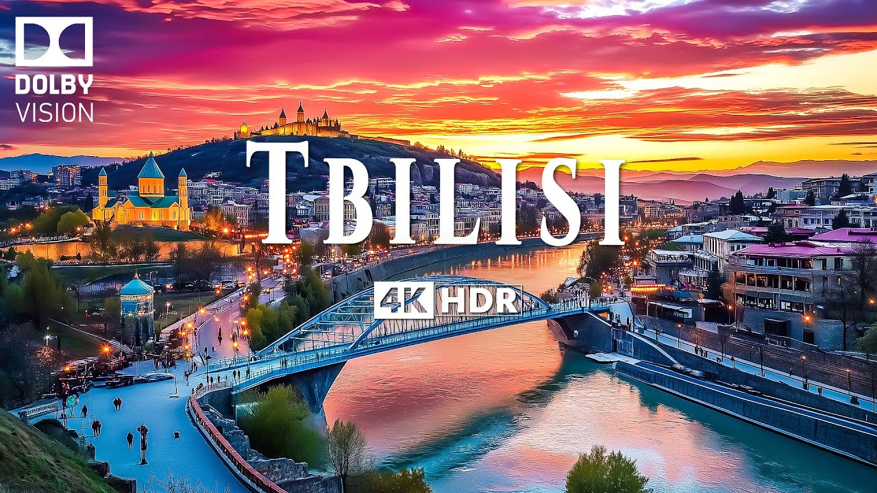 TBILISI 4K ULTRA HD [60FPS] • Beautiful Cityscape & Inspiring Cinematic ...