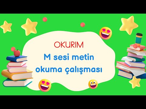 M sesi ile ilgili metin okuma çalışması YENİ MÜFREDAT 2024 #okumayazma