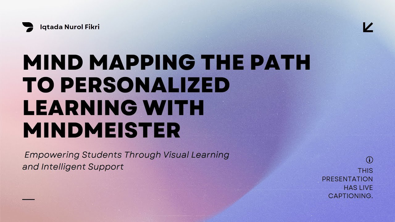 ENGLISH PRESENTATION:Mind Mapping the Path to Personalized Learning with MindMeister FINAL ...