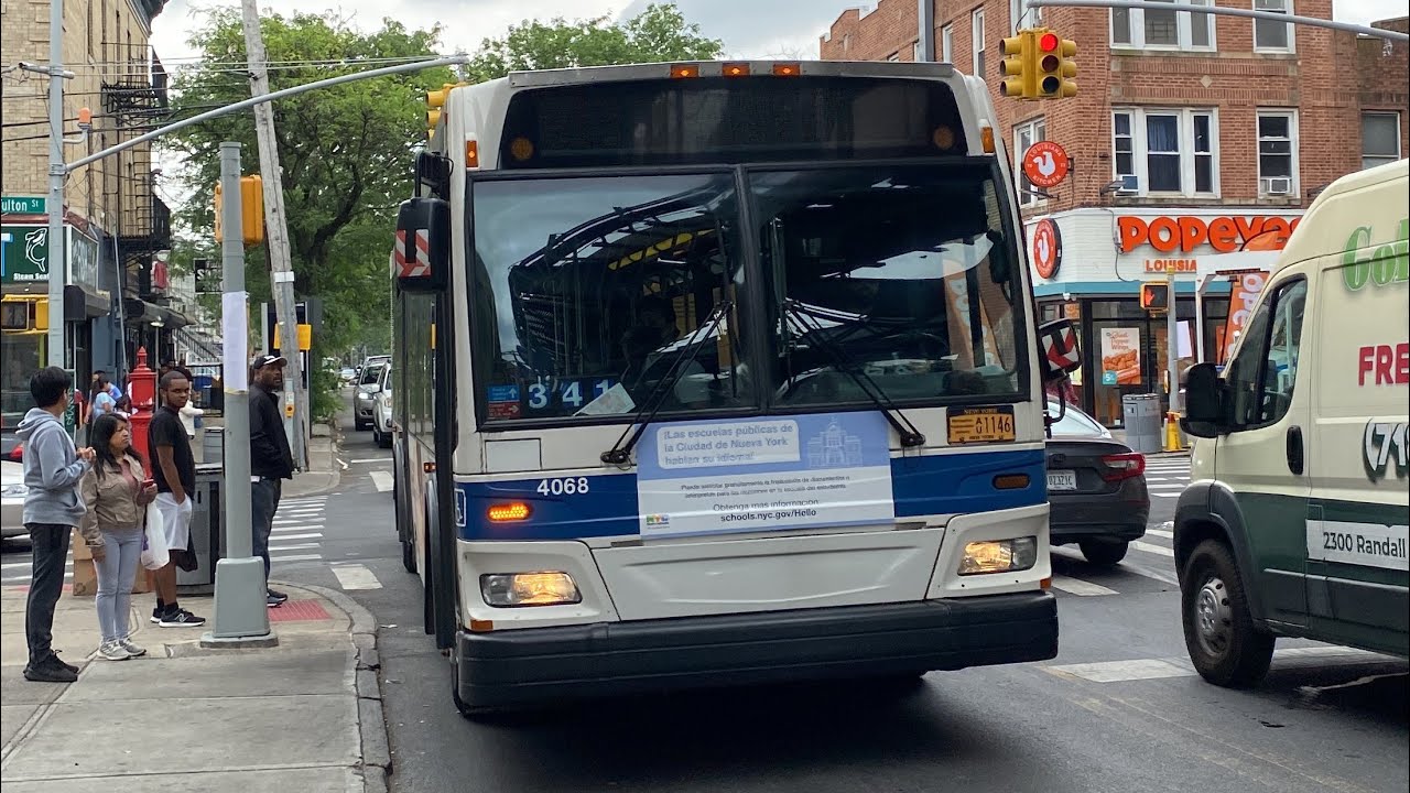 MTA NYCB: 2009 Orion VII Next Generation HEV #4068 on the B13 at ...