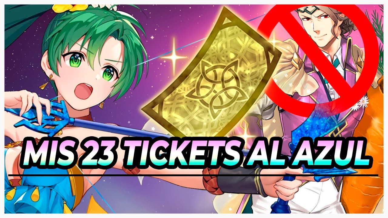 ¡TODO AL AZUL GOOGOGO! | Fire Emblem Heroes | Tiradas por aniversario ...