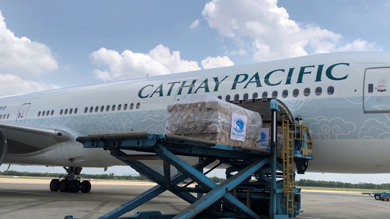 Load cargo on 7th CX’s AIR FLIGHT (B777P) ARRANGED by SUPER CARGO ex-VN ...