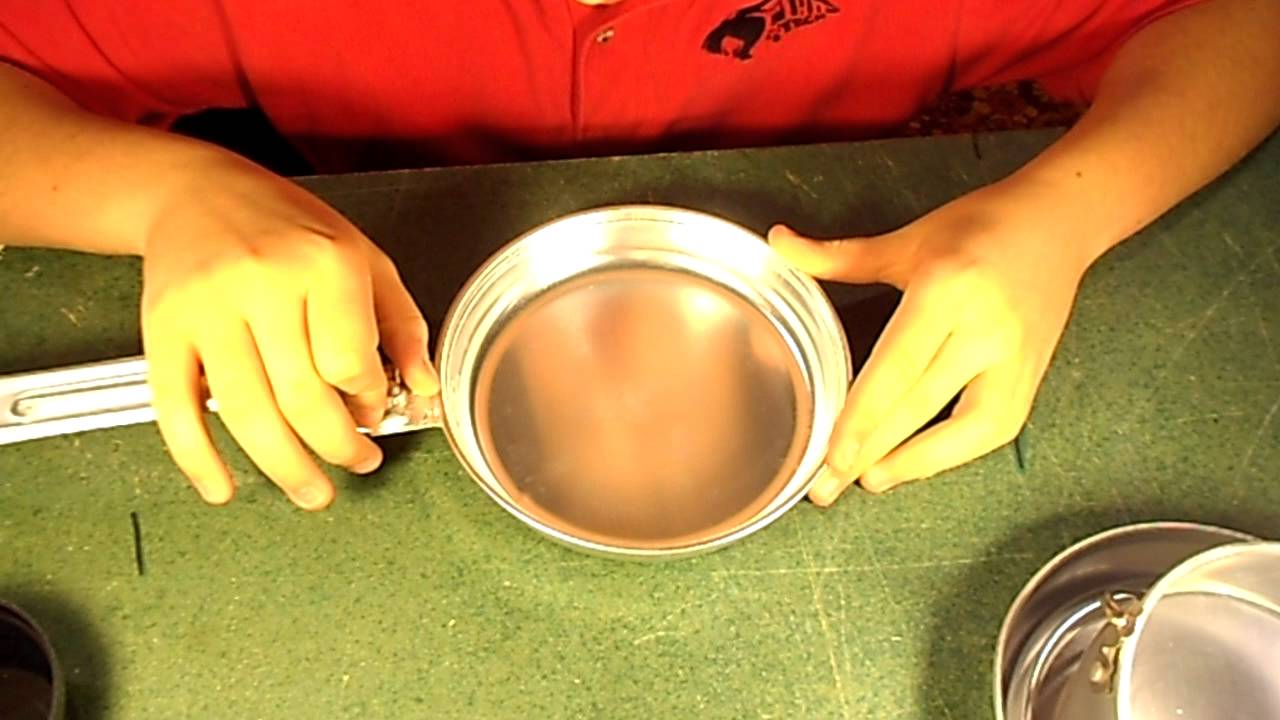 Aluminum Mess Kit - YouTube