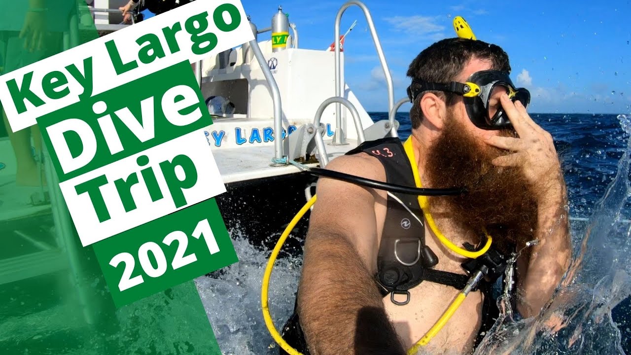 Key Largo Diving. 2021 with Rainbow Reef. Christ of Abyss, Molasses ...