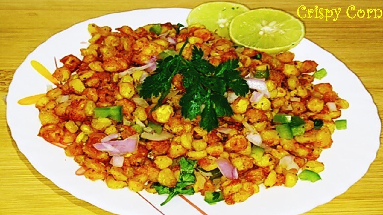 Easiest Crispy corn chatpata | Crispy fried corn | Chatpata crispy corn ...