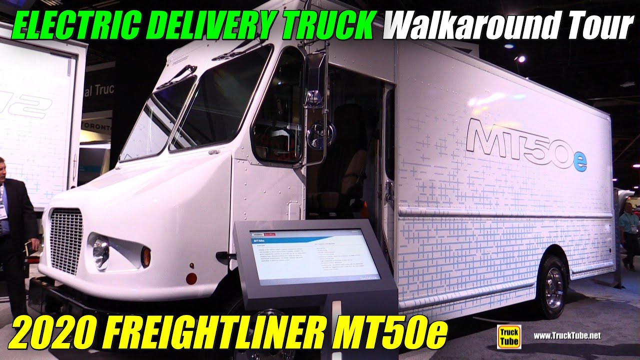 2020 Freightliner MT50e Walkaround - Electric Delivery Truck Exterior ...