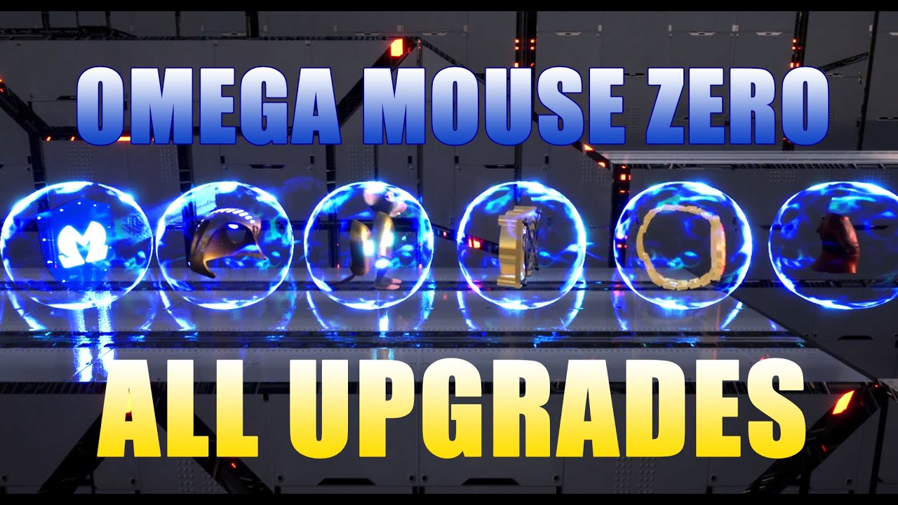 Omega Mouse Zero - ALL UPGRADES - YouTube