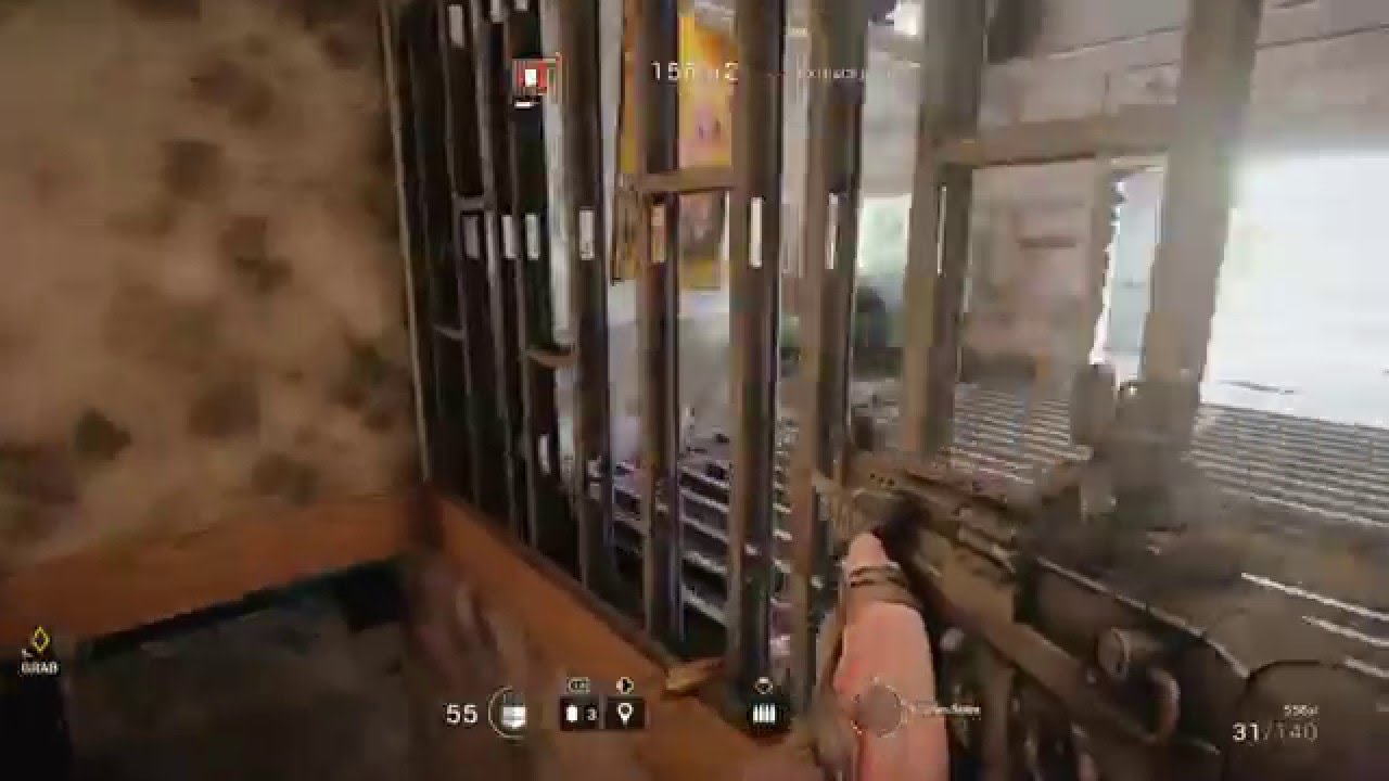 Rainbow Six Siege: Gameplay house map destroyed. - YouTube