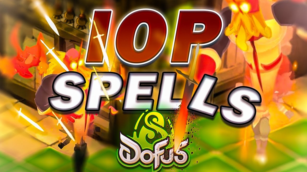 All Iop Spell Animations in Dofus Unity - YouTube