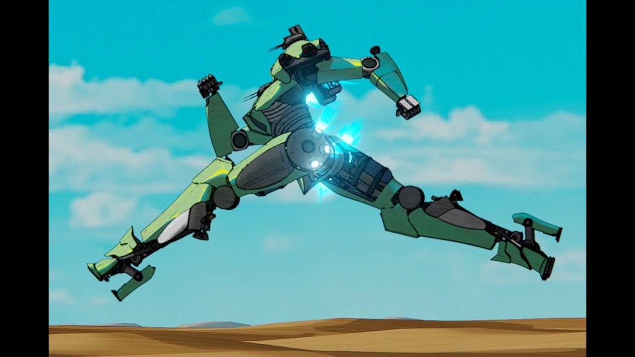 Run mecha test - YouTube