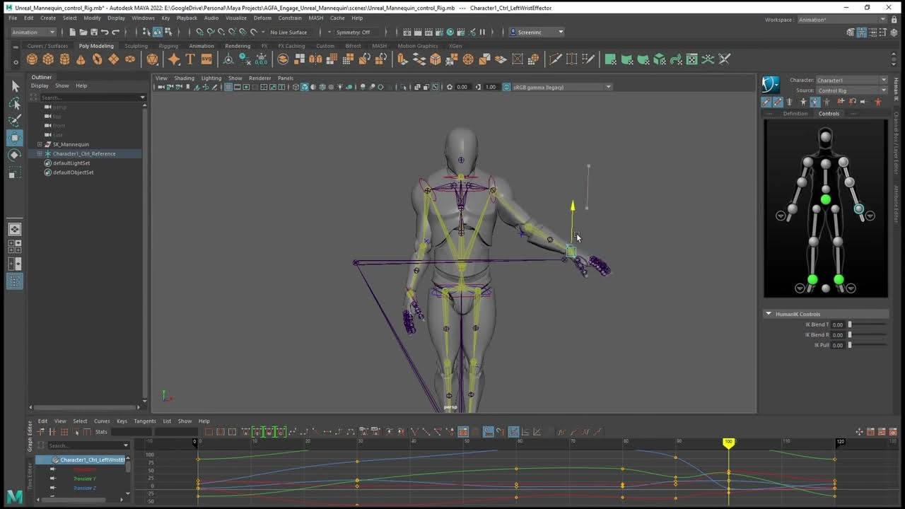 Agfa Engage Unreal mannequin - YouTube