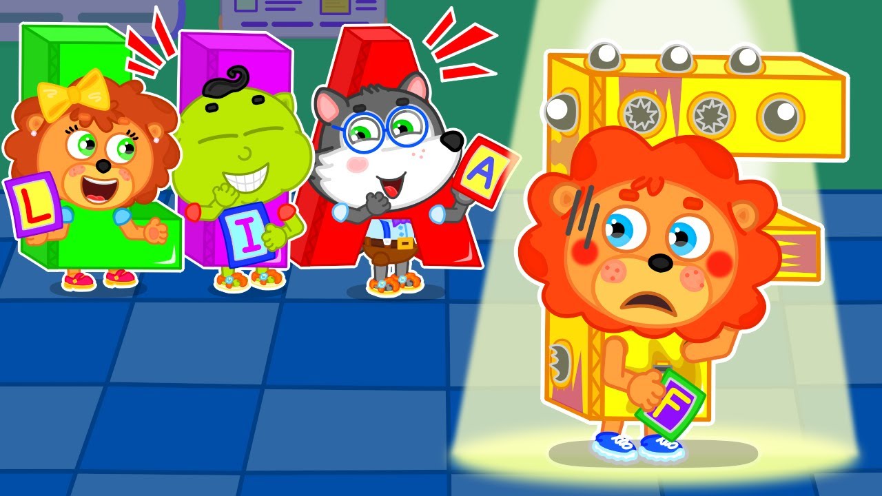 Lion Family | Don't Laugh At Alphabet Lore! Learn The ABCs For Kids ...