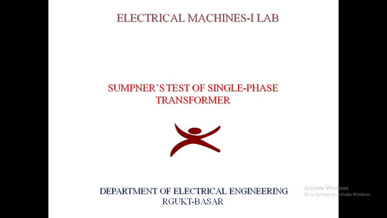 8 Sumpner's test of single phase transformer - YouTube