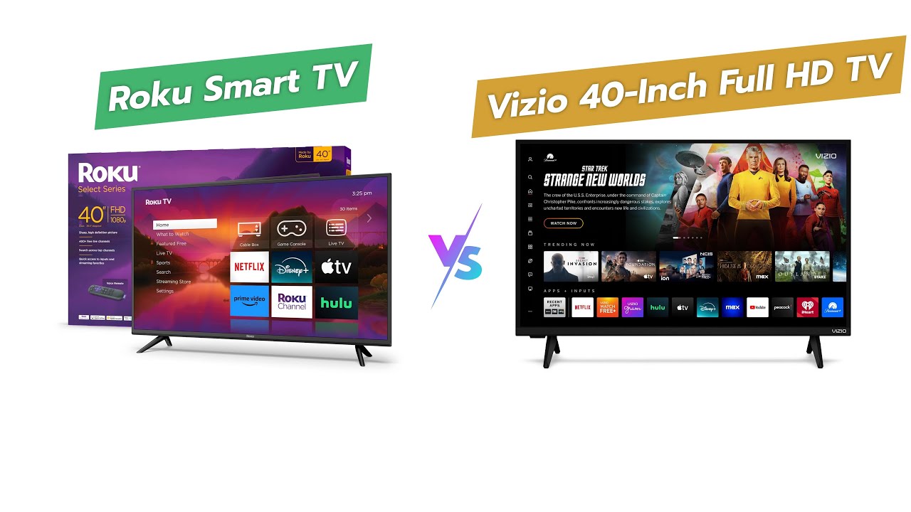 Roku vs VIZIO TV Comparison 📺⚡️ - YouTube