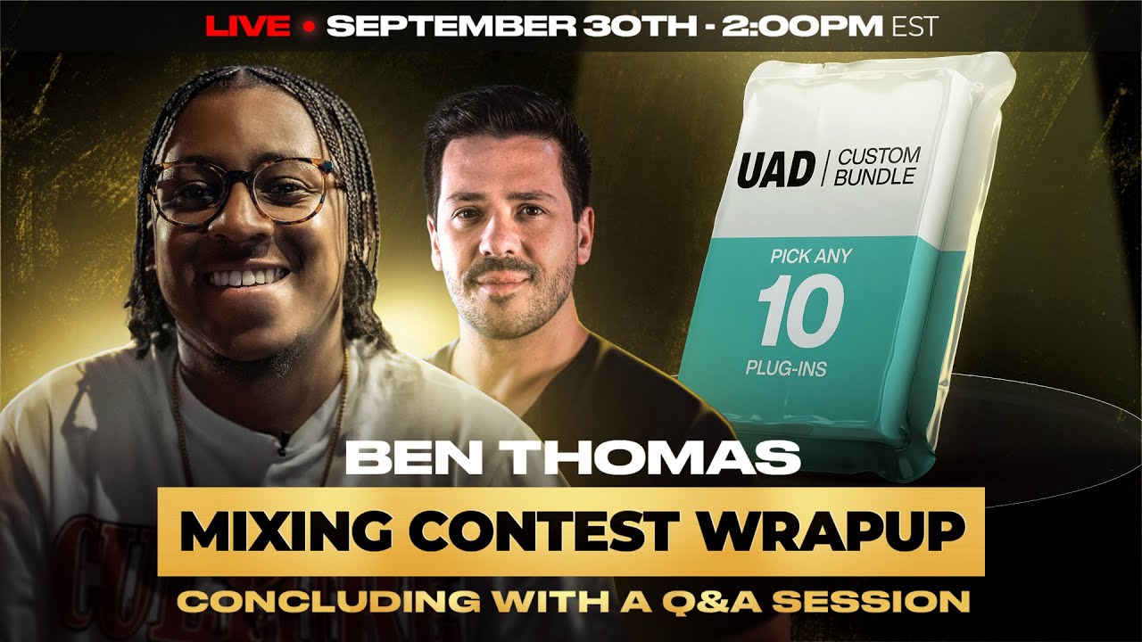 Mixing Contest Wrap Up w/ Ben Thomas | Lil Uzi Vert - Rehab - YouTube