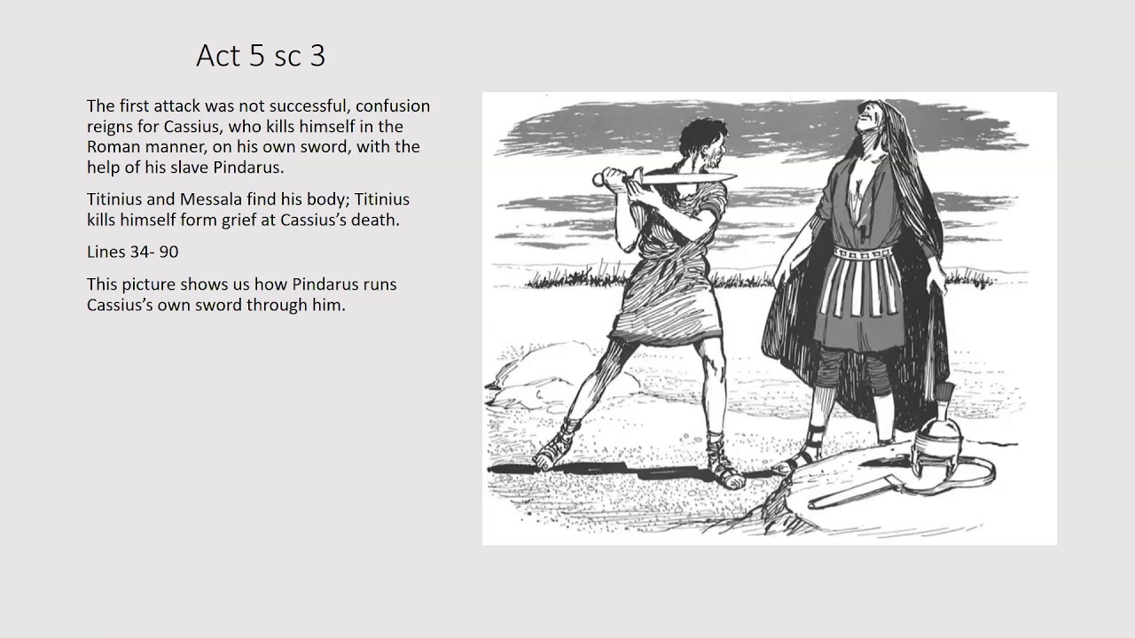 Act 5 Julius Caesar - YouTube