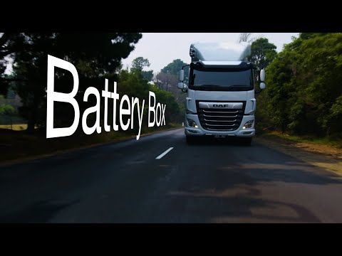 DAF Driver Training - Battery Box - XF & CF - YouTube