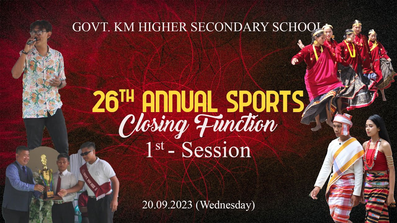 Annual Sports Closing Function 2023 | 1st Session - YouTube