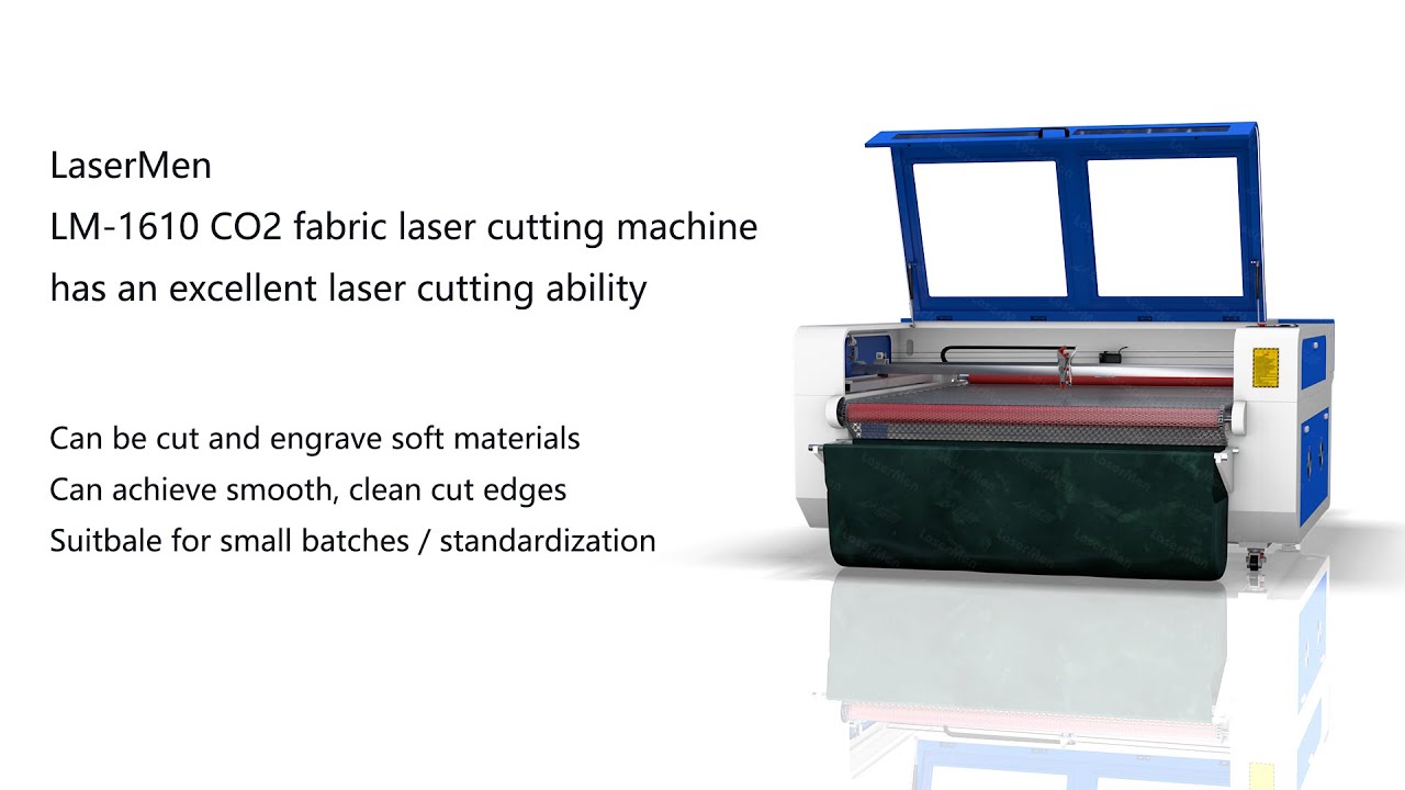 LaserMen LM 1610 CO2 Fabric Laser Cutting Machine Excellent Cutting lasermen-lm-1610-co2-fabric-laser-cutting-machine-excellent-cutting