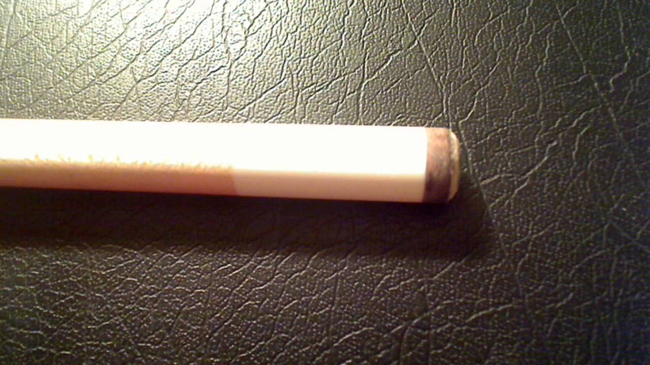 Meucci Originals pool cue (4 points with Windows inlays in the butt ...