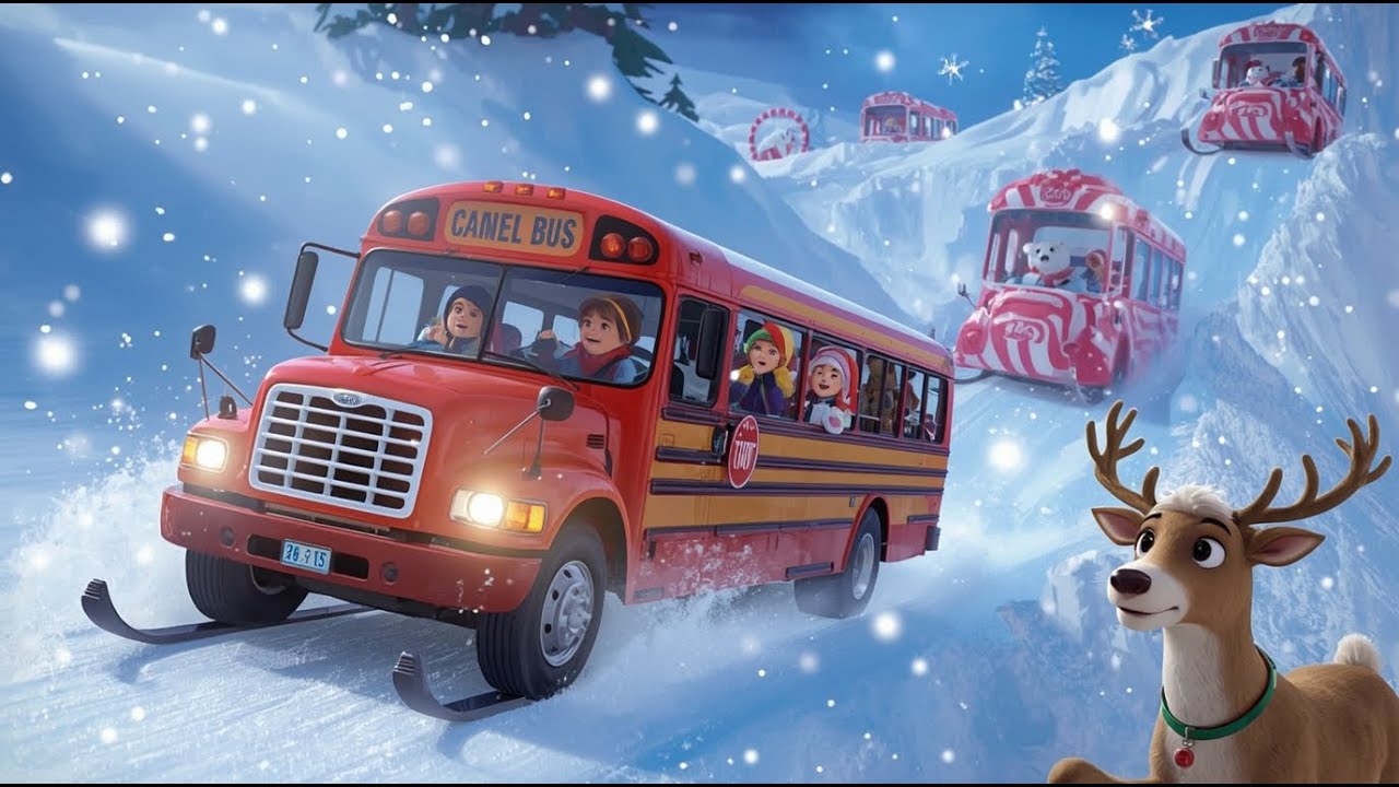 Beep Beep Bus, Let’s Catch a Ride | Cheerful Kids Bus Song | Fun Sing ...