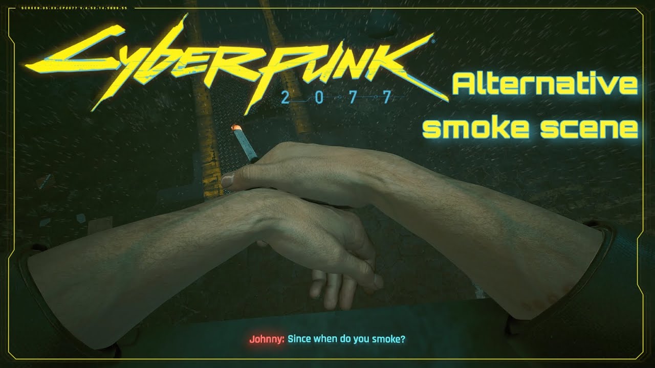 Alternative smoke scene - Cyberpunk 2077 - YouTube