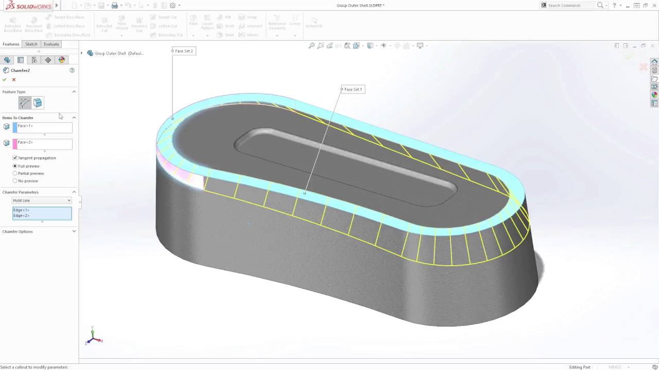 SOLIDWORKS 2017 Surfacing - YouTube