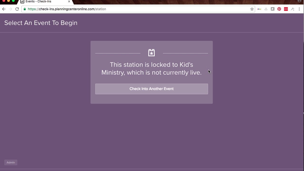 Kid's Check In Training - YouTube