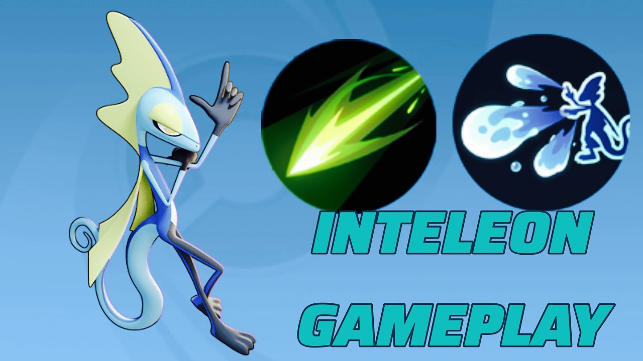 MY FAVORITE SNIPER!! POKEMON UNITE INTELEON GAMEPLAY - YouTube