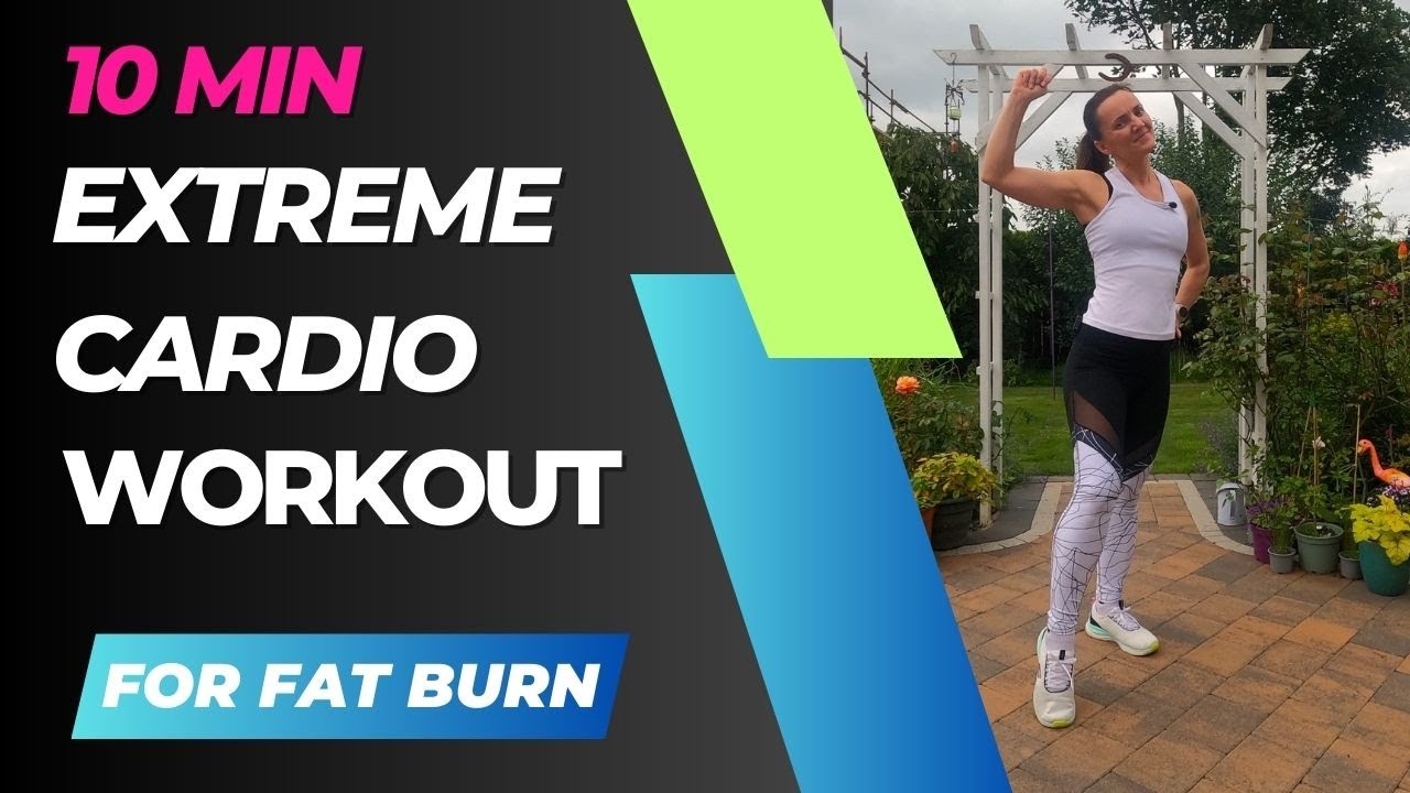 10 min Extreme Cardio Workout for fat Burn - YouTube