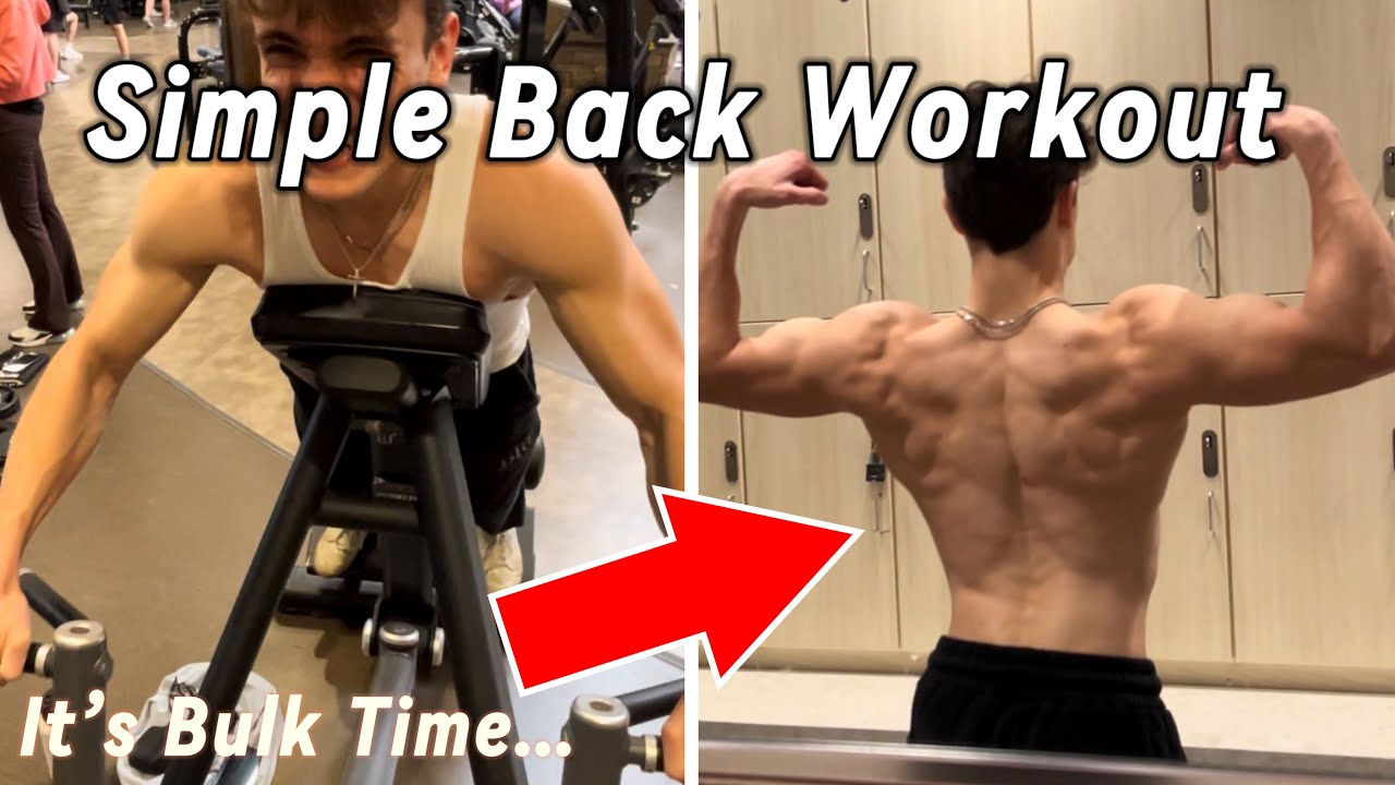 It’s Time to Bulk | Simple and Effective Back Day - YouTube