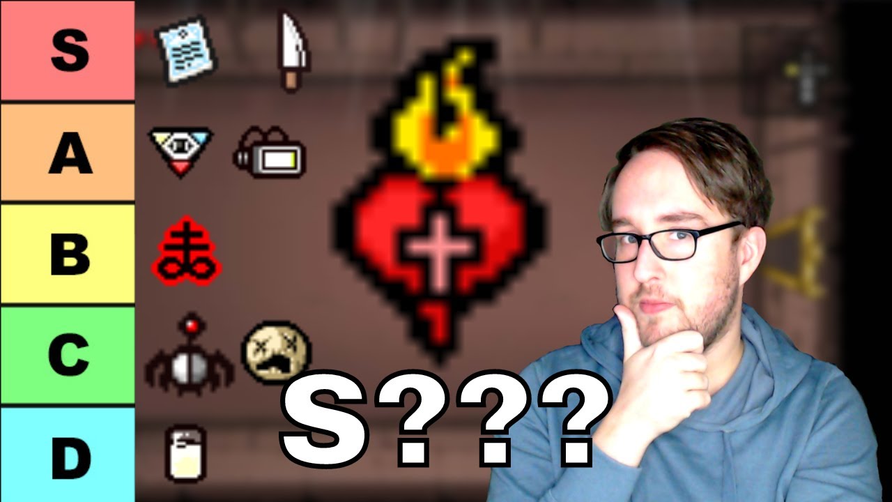 I ranked every Item in The Binding of Isaac (All DLCs) - YouTube