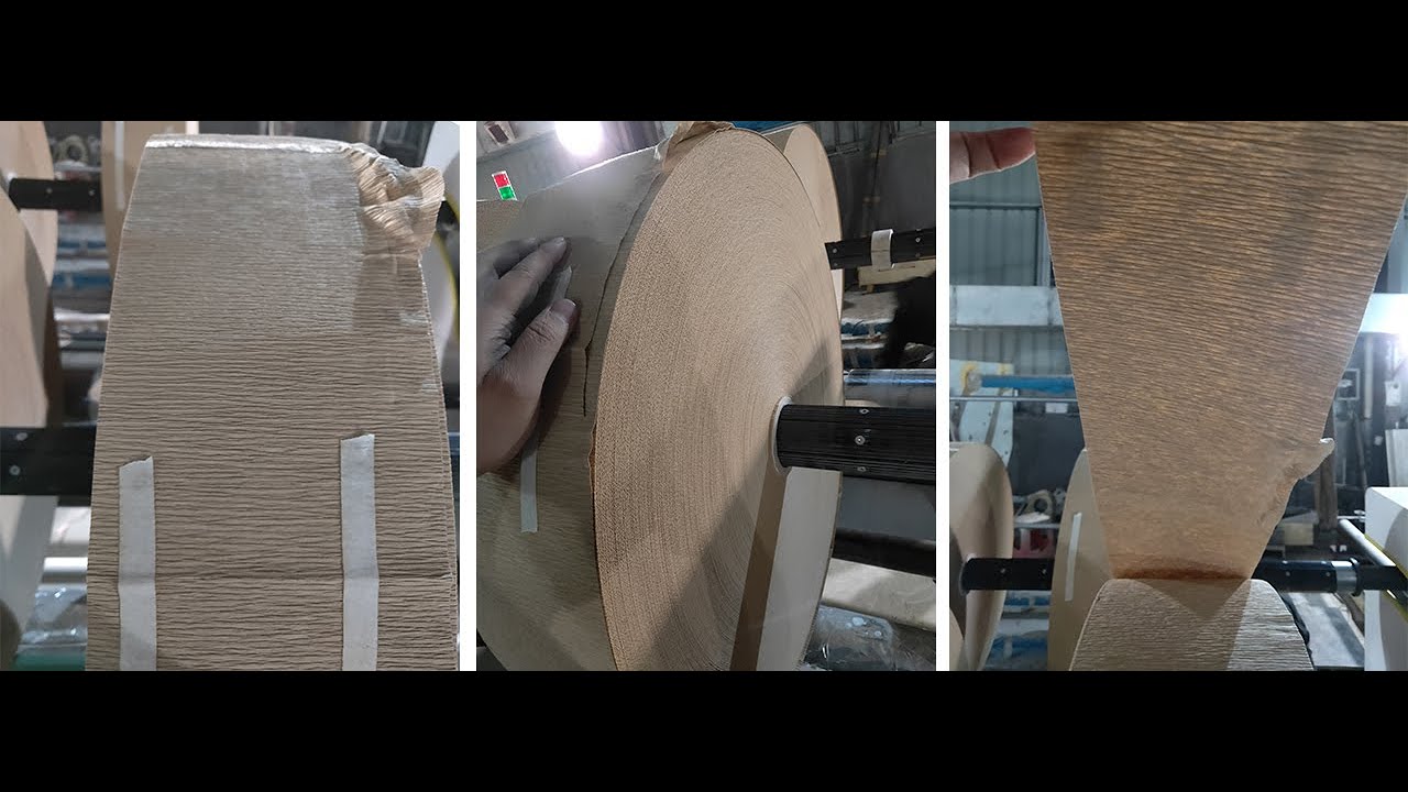 1300mm Crepe Paper Slitting Machine - YouTube