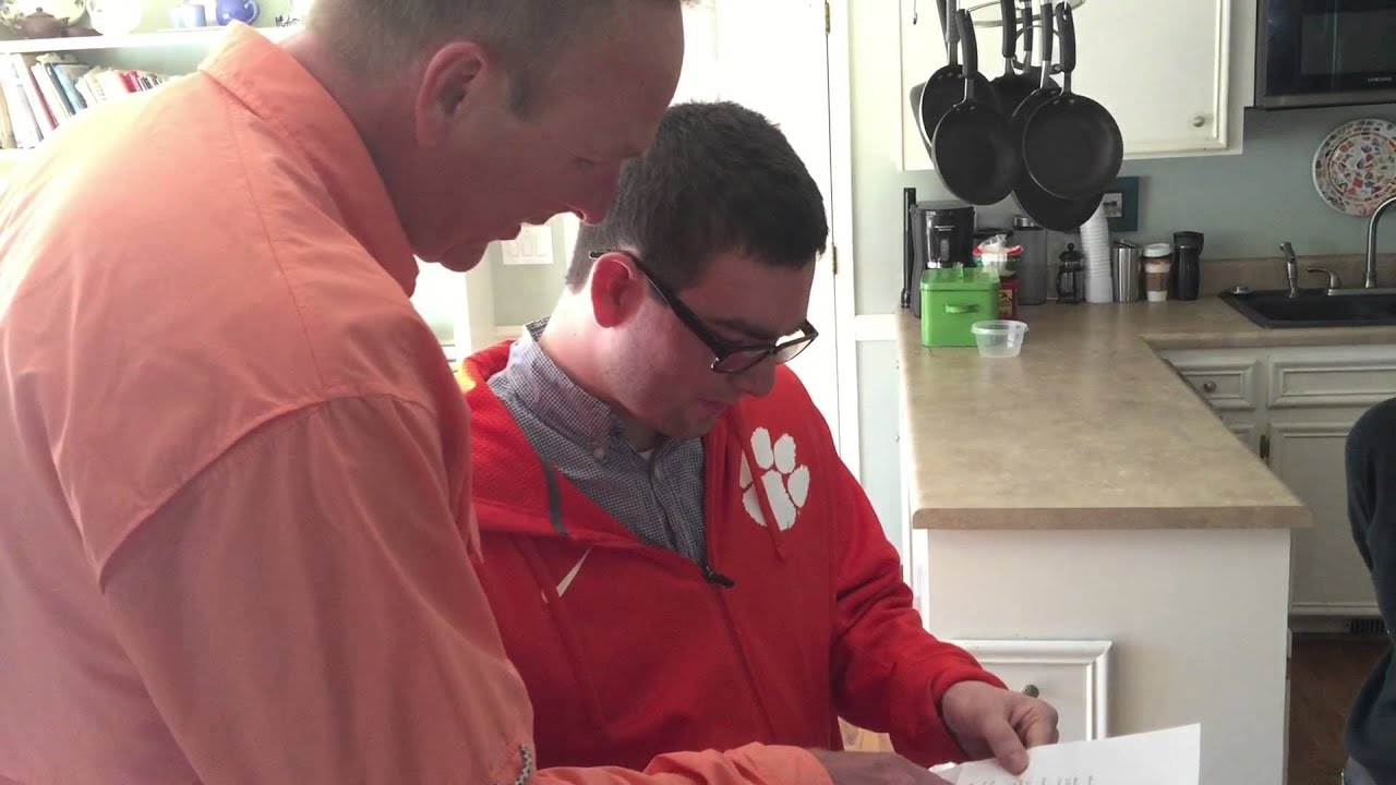 Andrew Whaley's Letter From Clemson Life - YouTube