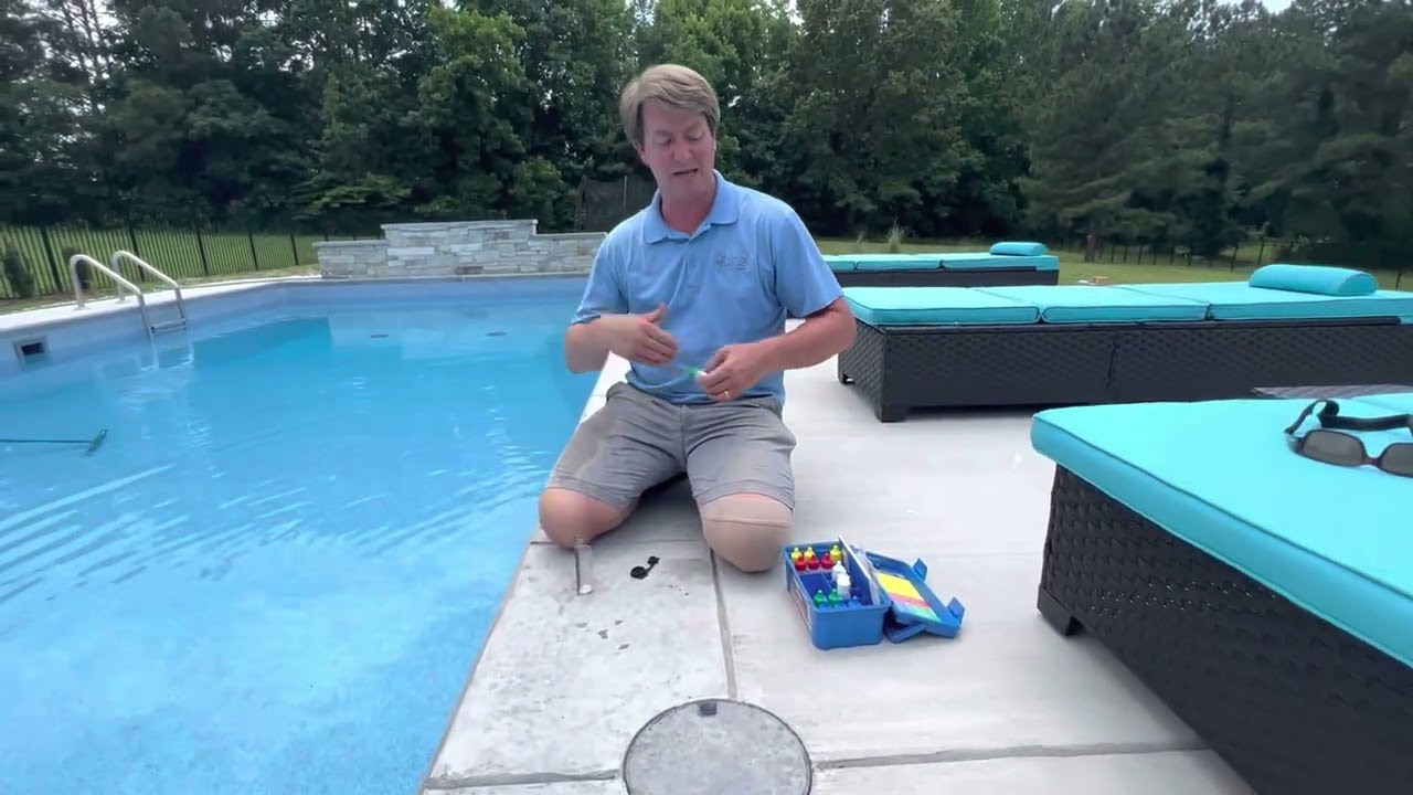 Testing your water with a Taylor test kit - YouTube