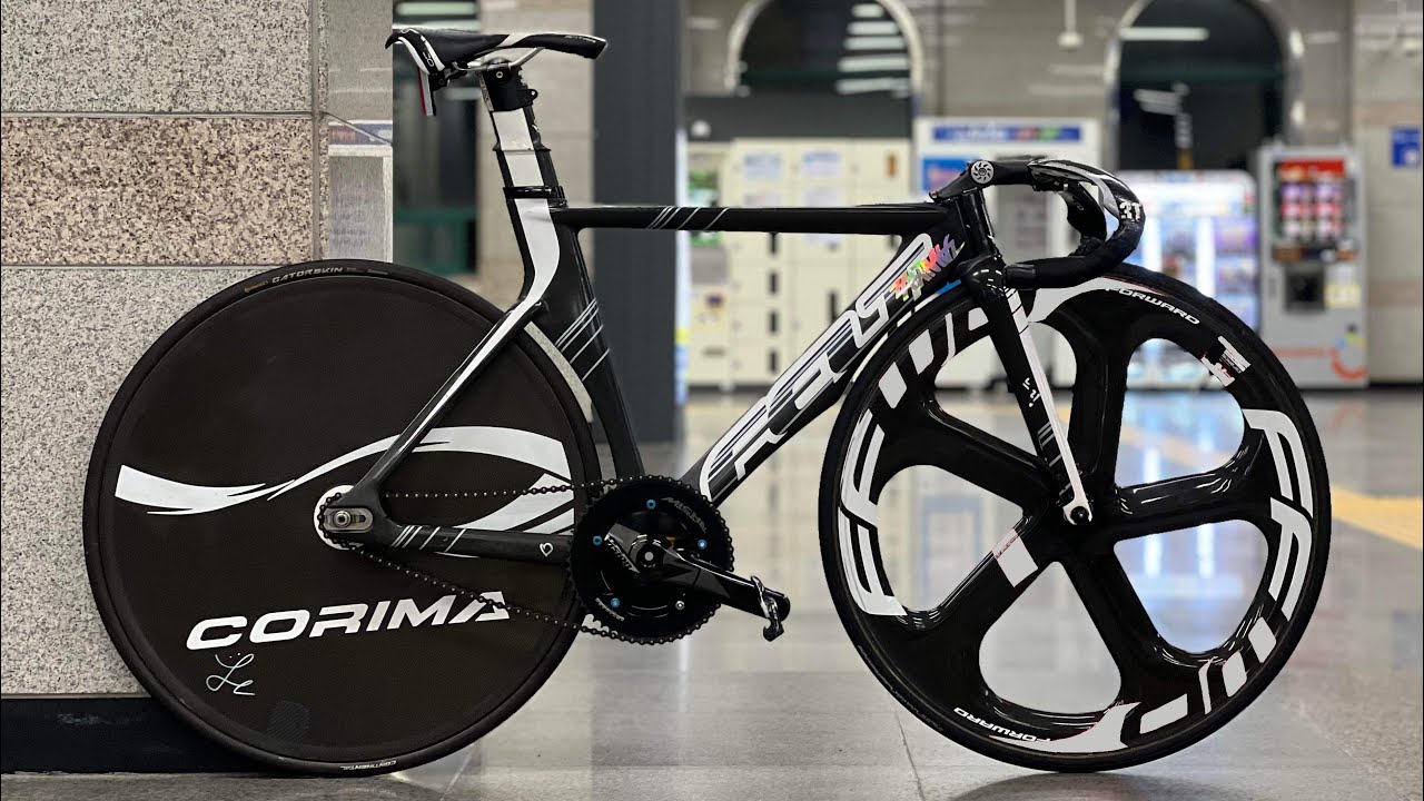 펠트 tk1 앤듀런스 잔차소개 #픽시 #fixedgear - YouTube