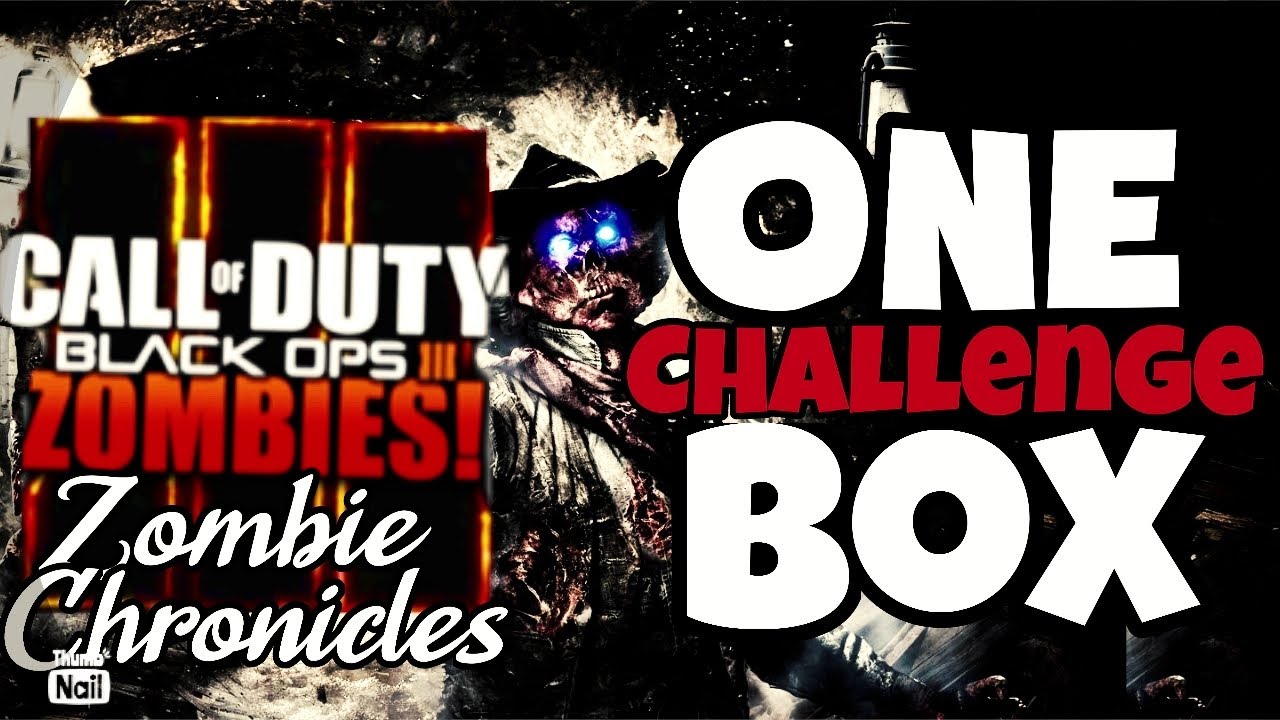 The ONE BOX CHALLENGE on EVERY BO3 Zombie Chronicles Map - YouTube