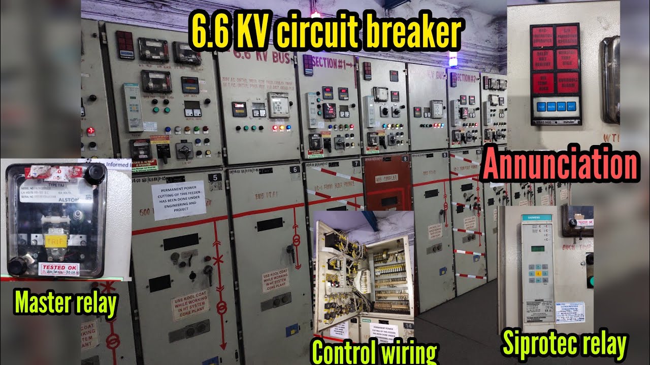 6.6 KV AC Substation panel explaination | 6600 volt HT panel | 6.6 kv ...