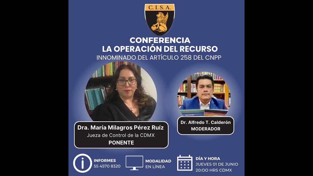 La Operación del Recurso Innominado del Art. 258 del CNPPJuez María ...